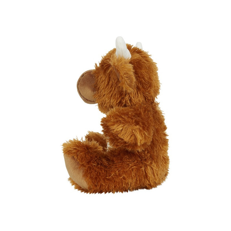 Blank Highland Cow Teddy Bear – 28cm Pre-Stuffed | DIY Craft Gift